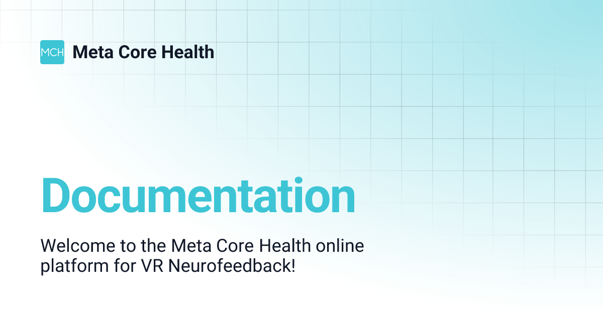 Documentation | Meta Core Health